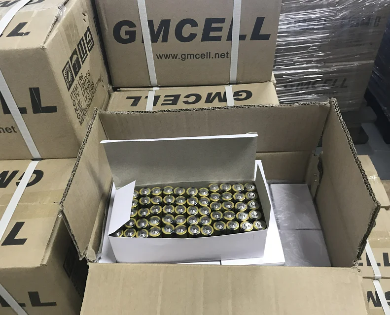 Gmcell Super Alkaline Battery 1.5v Am3 Lr6 Dry Battery Aa With Oem ...