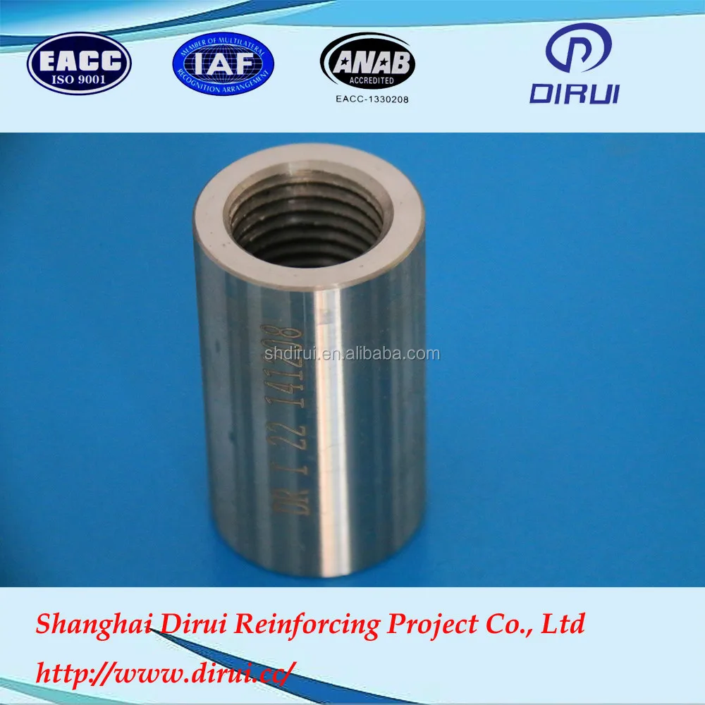 D32:28mm Taper Rebar Coupler/hdpe To Steel Pipe Coupling/high Strength ...