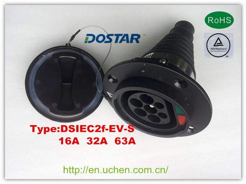 DUOSIDA AC Ev Charger Type 2 IEC 62196-2 Type 2 Female Ev Charging ...