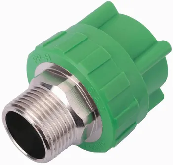 Ppr Pipes And Fittings,Male Thread Coupling With Brass - Buy Male Pipe ...