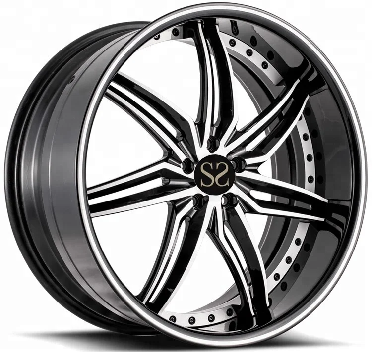 Ss Custom 18"19"20" A6061 Aluminum Alloy Aftermarket Mag Rim Silver ...