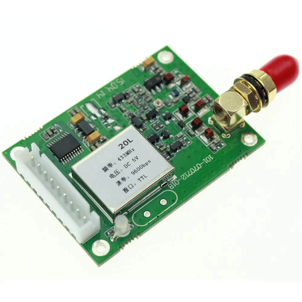 500mw 2km C20l Rs232 485 Ttl Usb Gfsk 데이터 라디오 수신기 Rf 모듈,433mhz Cc1020 ...