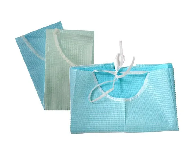 Tribest Cheap Price Medical Surgical Dental Patient Bib with Tie ...