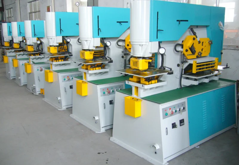 Hydraulic Iron Worker Punch - Precision Metal Sheet Cutting