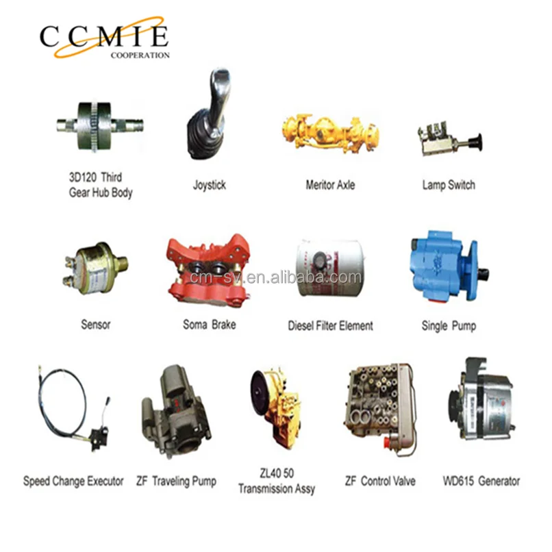 Genuine Liugong ZL50CN Wheel Loader Spare Parts for Construction ...