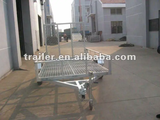 Hot Dip Galvanized Wire Mesh Atv Landscape Utility Trailer - Buy Atv ...