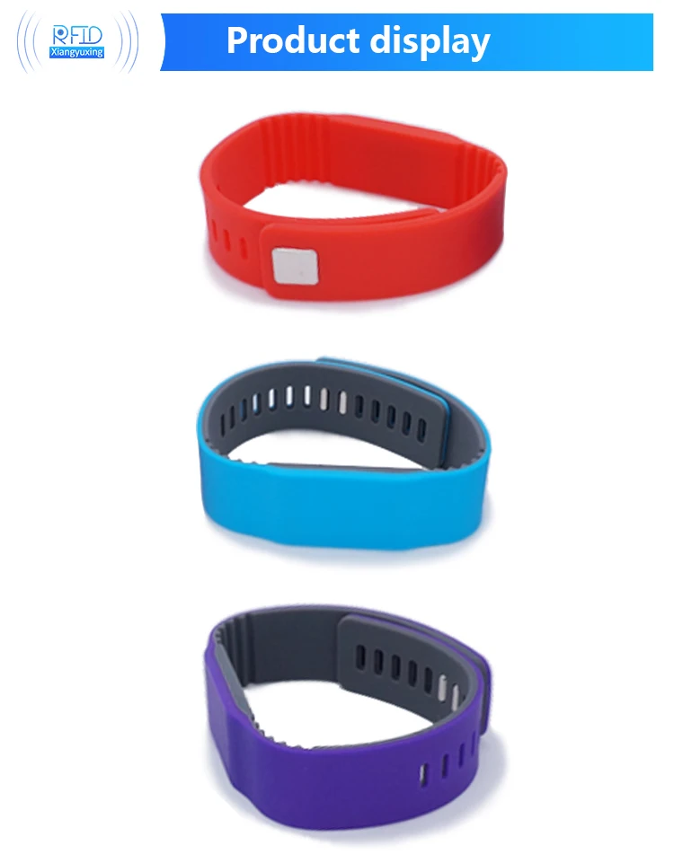 Iso 14443a Waterproof Reusable Printable Rfid Silicone Nfc Wristband ...