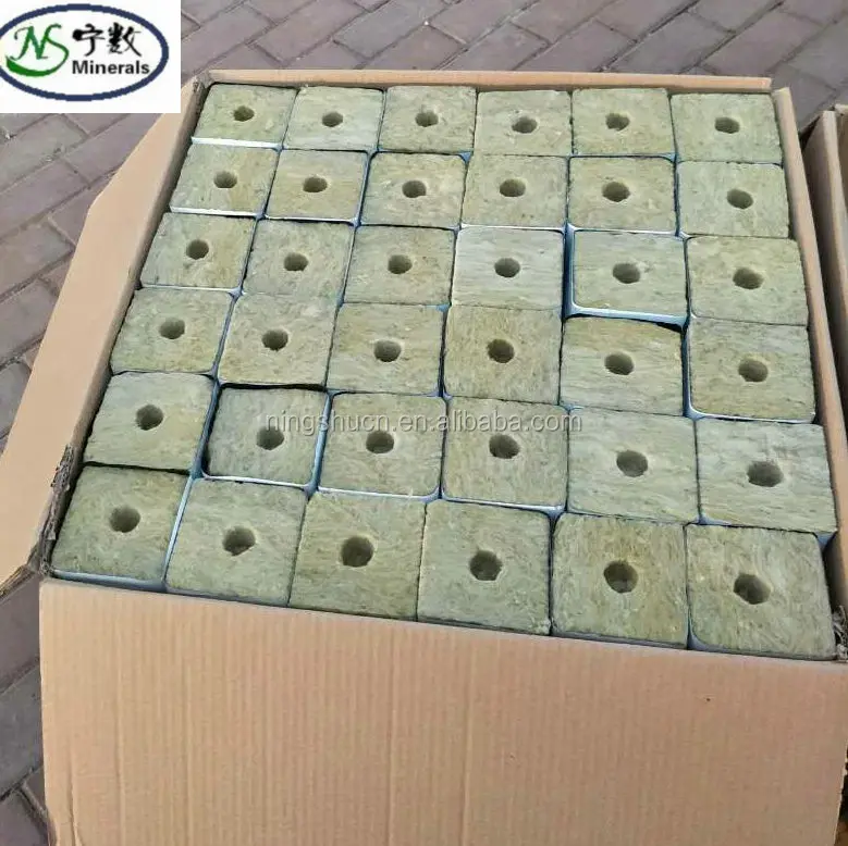 6 inch Rock wool Cubes Hydroponics Growing Media| Alibaba.com