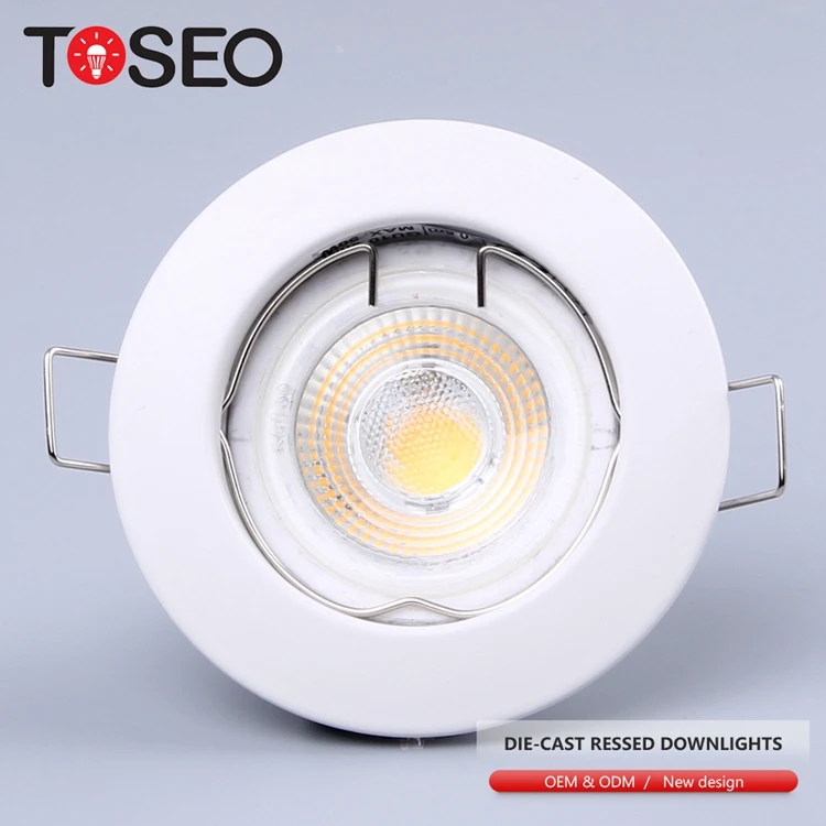 Toseo Custom Die-cast Aluminum 3w 6w 7w Recessed Downlights Gu10 ...