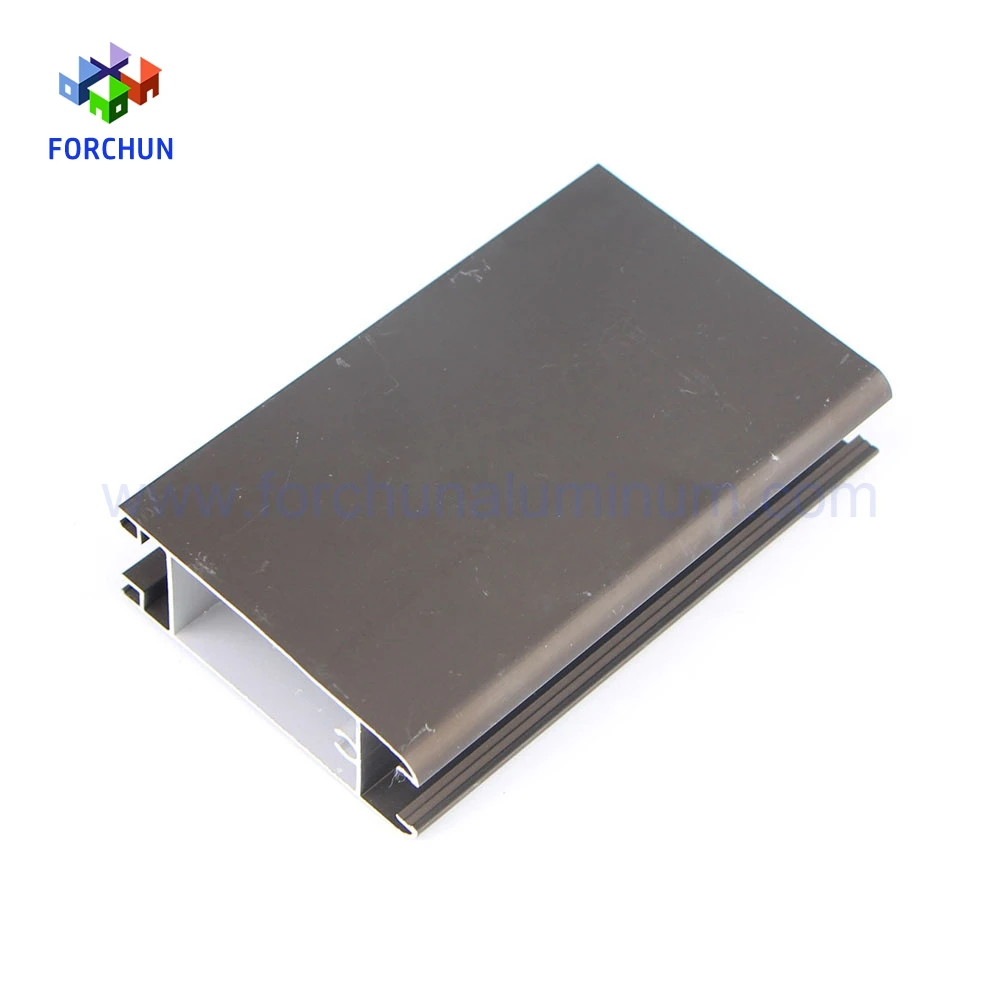 6000 Series Brown Aluminium Extrusion Profiles For Mexican Sliding ...