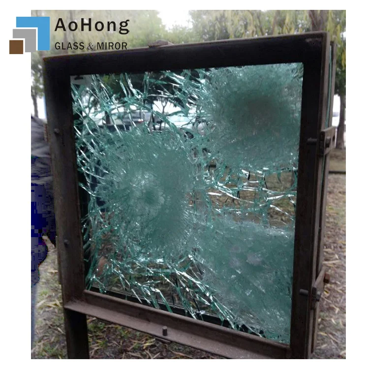Clear Laminated Glass Bullet-proof Explosion-proof Glass - Buy Clear ...