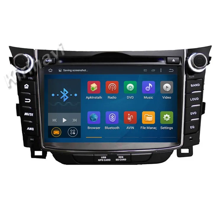 Kirinavi Wc-hi7028 Android 10.0 7" Car Navigation Dvd For Hyundai I30 ...