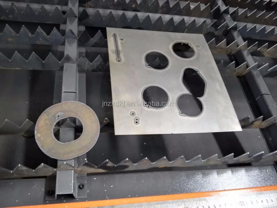 Ground Rails Type Cnc Plasma Cutting Machine with Flame Cutting Torch ...