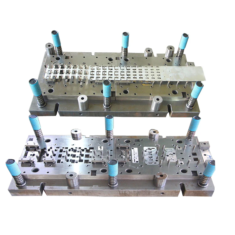 High Precision Sheet Metal Punch Press Tool - Progressive Metal Stamping