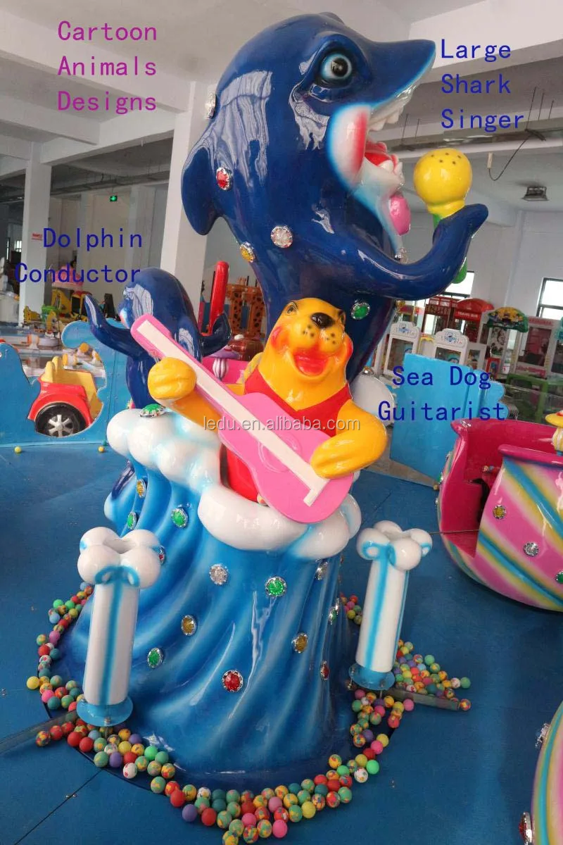 Mange Forain Indoor Outdoor Playground Amusement Park Ride Ocean Shark ...