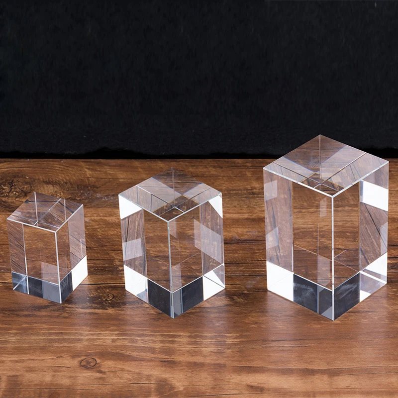Wholesale K9 Crystal Glass Cube - Perfect for Laser Engraving
