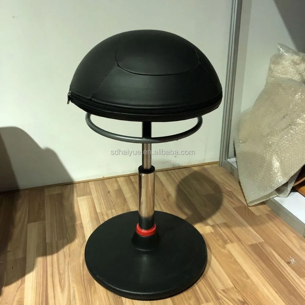 Wobble Stool Sit Stand Chair Features A Convex Base Allowing Free ...