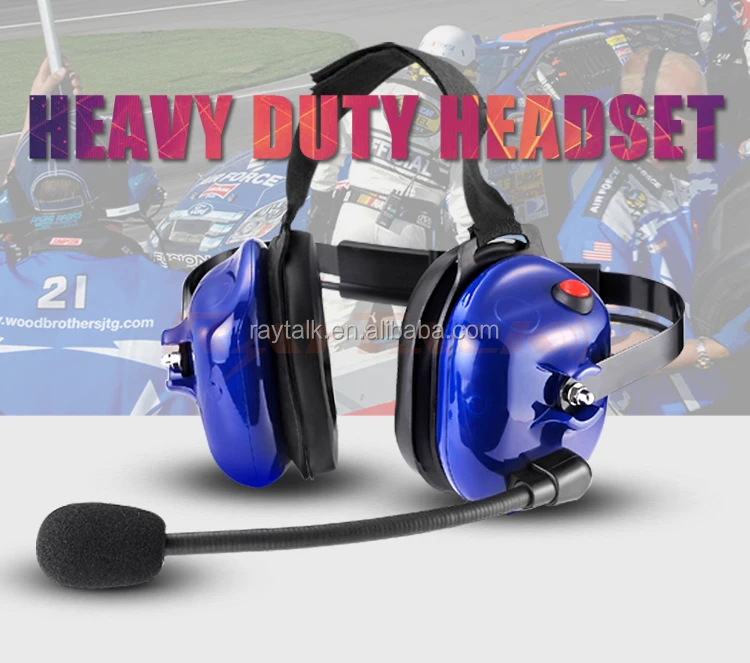 Raytalk Red Behind The Head Headset For Industry - Buy Industry Headset ...