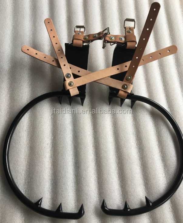 Wood Pole Climber Tree Climbing Shoes irons| Alibaba.com