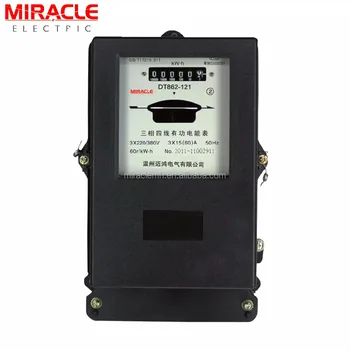 Dt862 Industry Electricity Use Ct Type Three 3 Phase Analog Energy Kwh Meter - Buy Kwh Meter ...