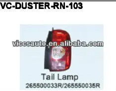 Tail Lamp For Renault Duster 08-12 Viccsauto - Buy Tail Lamp For ...