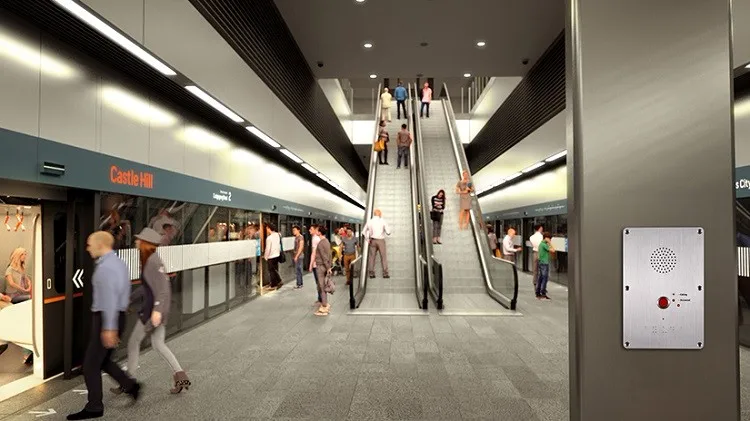 KNTECH Corded VOIP Phone with Button System for Elevator Intercom & OEM