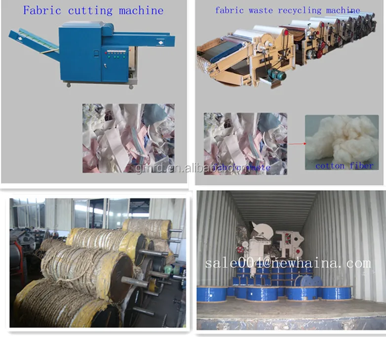 Gm800c Cutting Machine ---high Efficiency Cutter For Cotton,Old Clothes ...