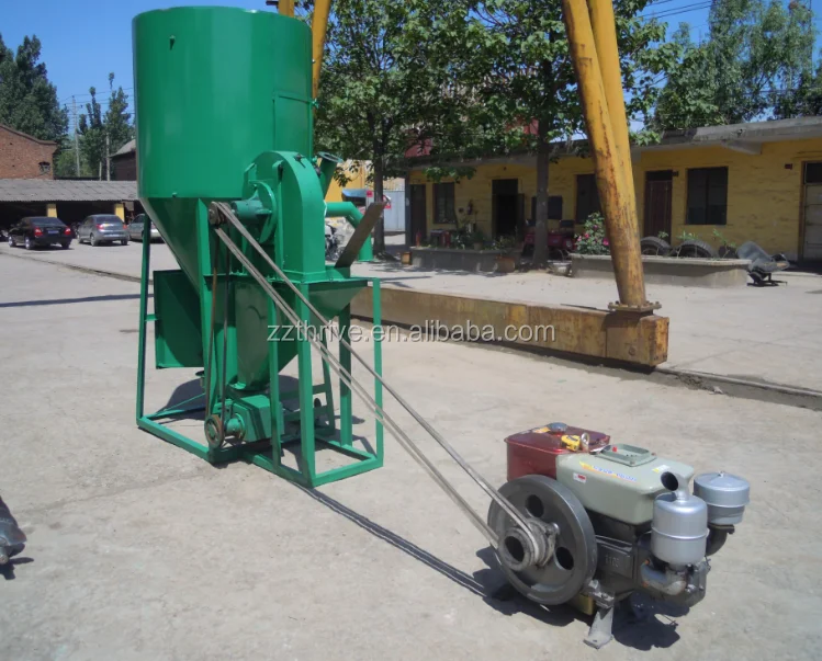 Fodder Mixing Equipment/feedstuff Crushing Machine Feed Processing ...