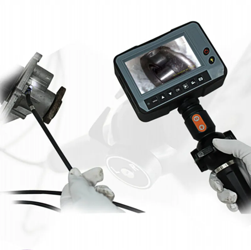Flexible Industrial Borescope Inspection Camera With 4 Way Articulation ...