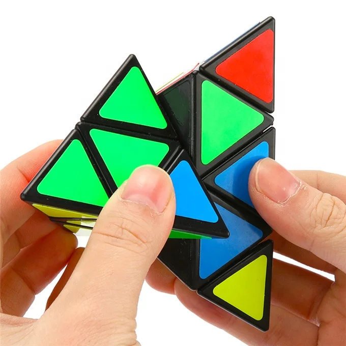 3 Layer 9.8cm Plastic Magical Triangle Smart Cube For Kids - Buy Smart ...