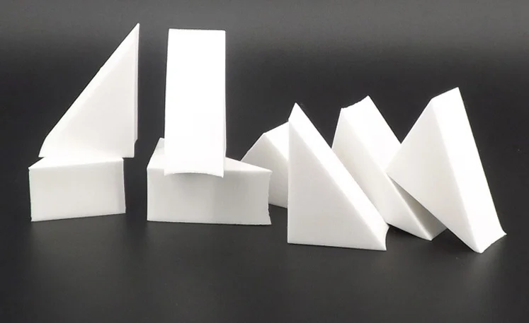 Organic Skin Care Makeup Wedges Triangle Puff Cosmetics Sponge Latex ...