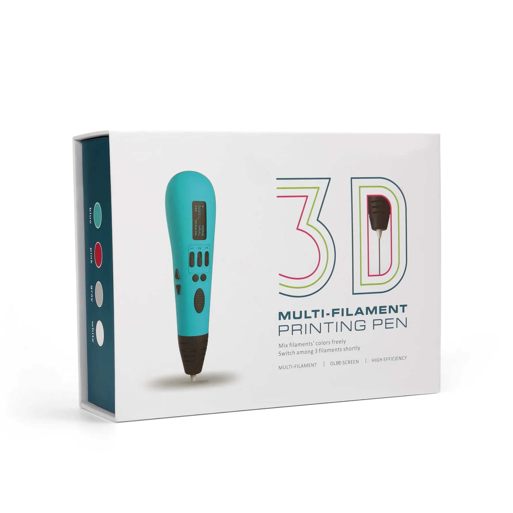 Jer 最新设计 Mp01 3d 笔第1 多灯丝 3d 笔在世界上 - Buy Jer 3d 笔，3d 笔 Mp01，3d 打印机笔 Product on Alibaba.com