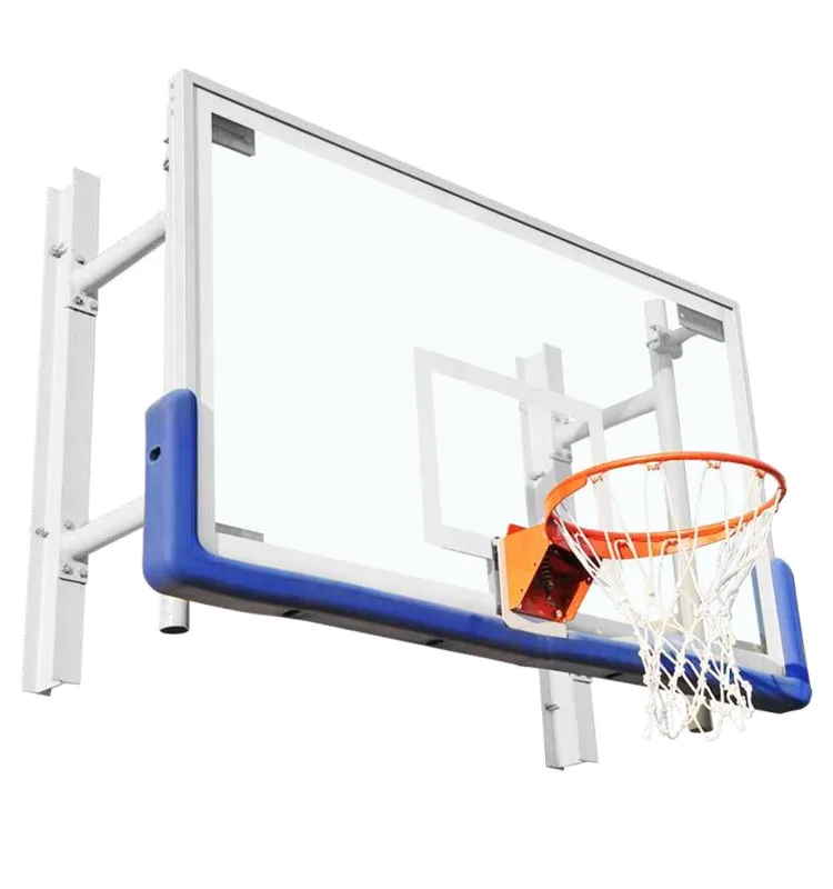 Customizable Wall Mount Basketball Hoop System - 60x36inch & 72x42inch