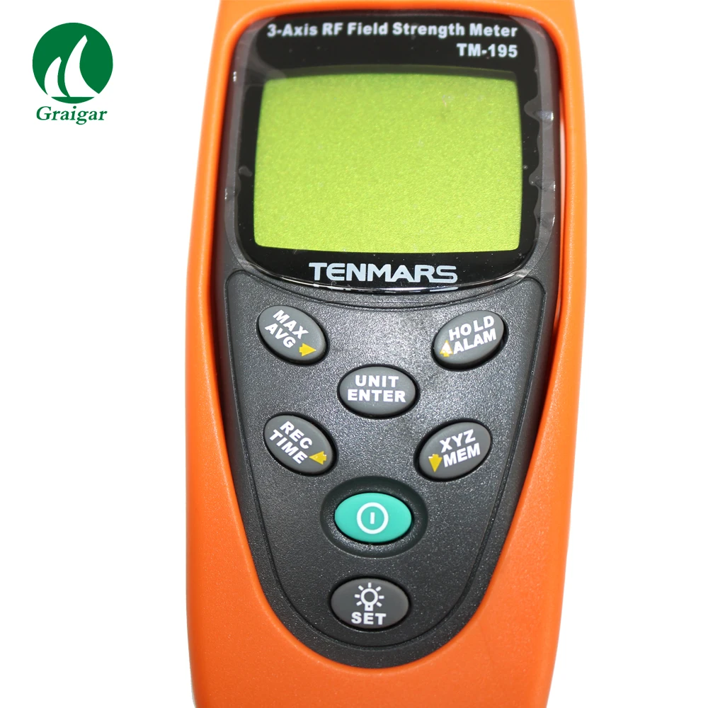 TENMARS TM-195 3-Axis RF Field Strength Meter - 50mhz~3.5ghz