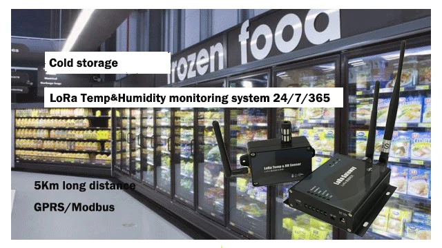 Weather Station Lorawan Wireless Temperature Humidity Modbus Lora ...