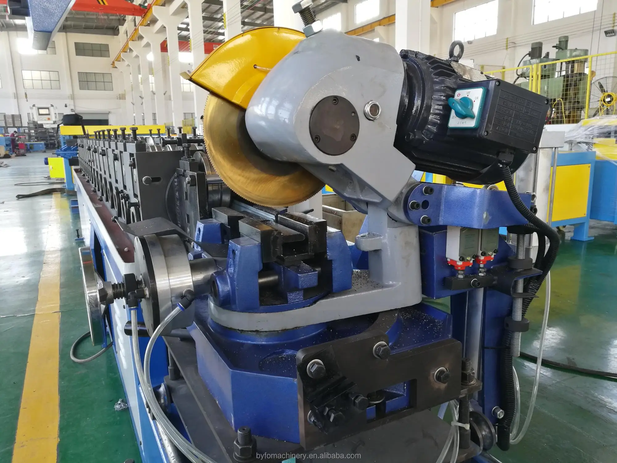 Ventilation Duct Tdc Flange Rolling Machine Stainless Steel Sheet Metal ...