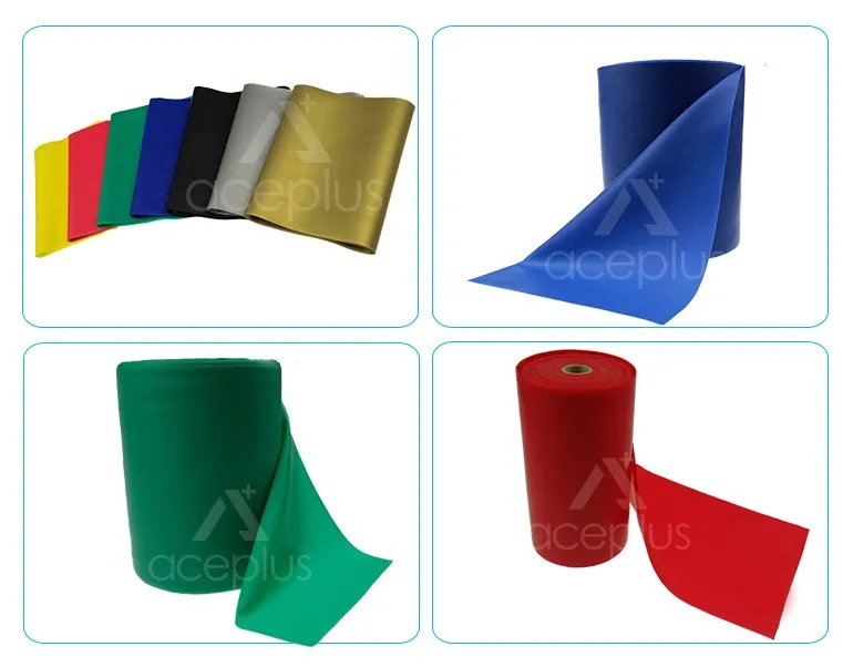 Natural Fit Latex Stretch Exercise Roll Band High Elasticity Type Latex ...