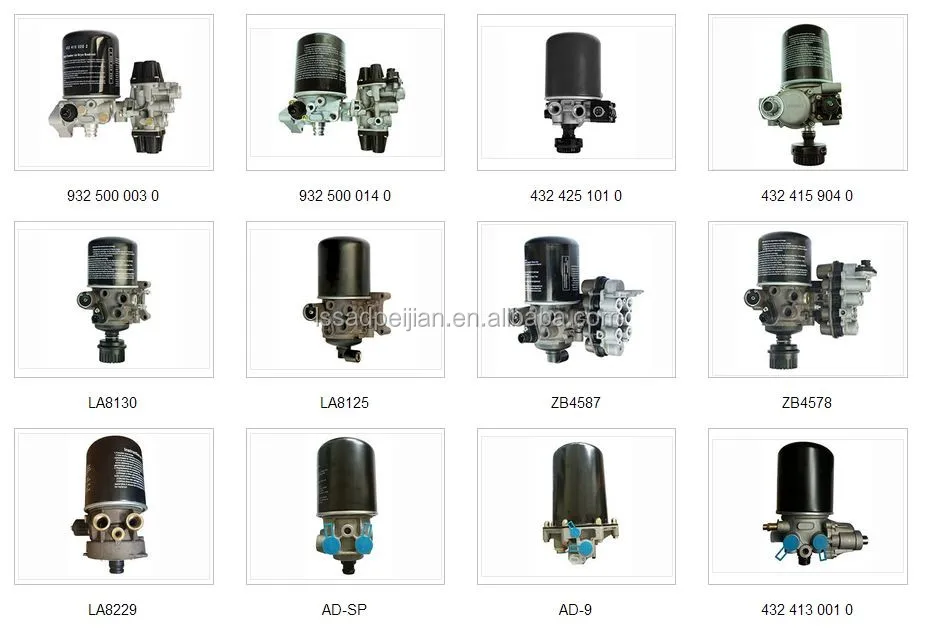 Air Brake Valve APU Air Dryer OEM for Volvo Truck Trailers