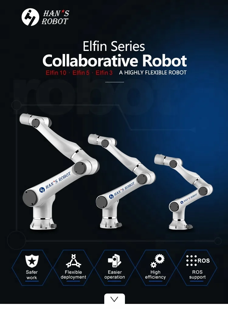 6 Axis Robot Arm And Cobot For Polishing Operated With Robot Control ...