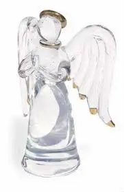 Glass Angel Figurines - Beautiful Hand-Blown Decoratives