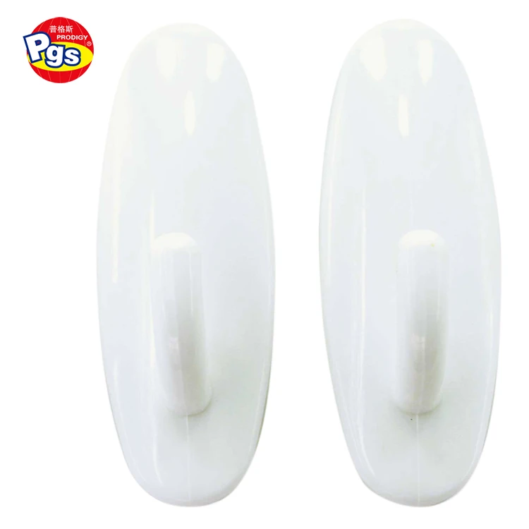 PRODIGY HR02 Adhesive Plastic Hooks - Sustainable Wall Mounts