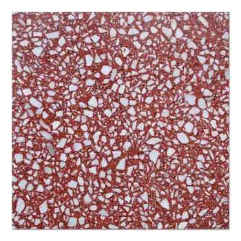 Polished 24x24 Red Terrazzo Tiles For Flooring - Buy Terrazzo Tiles,Red ...