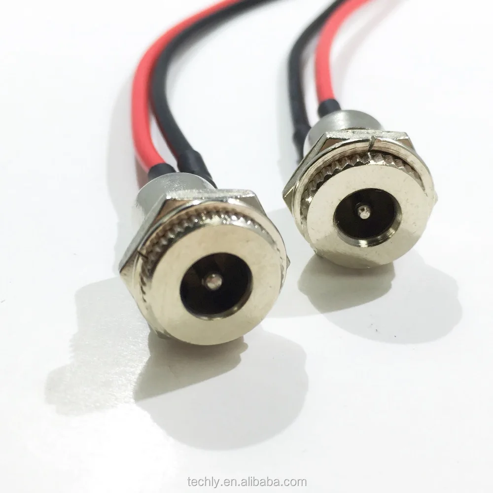 Red and black Electrical Wire Solder DC Jack 22 Cable Assembly| Alibaba.com