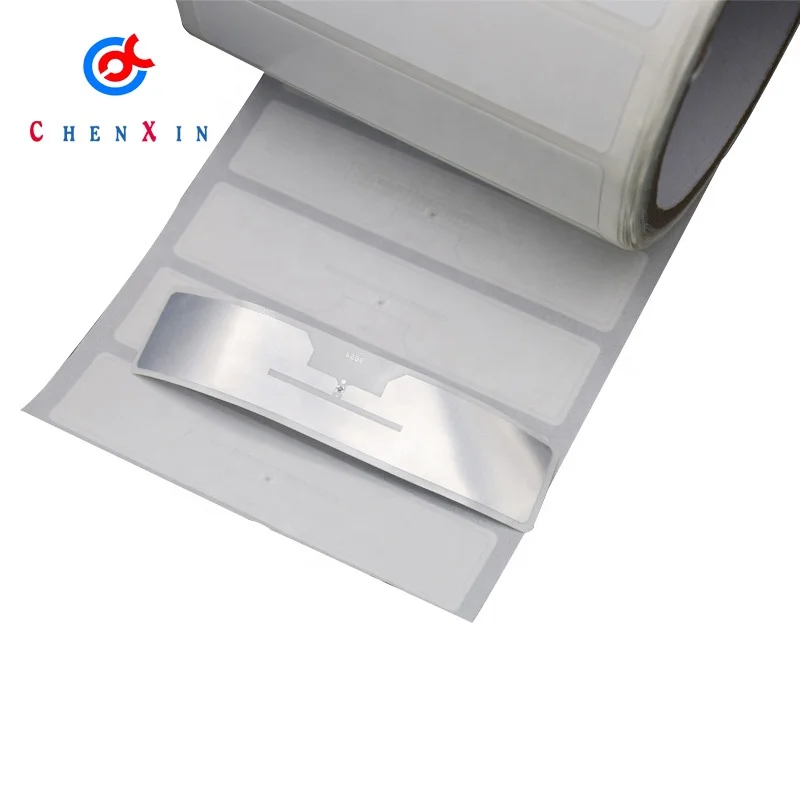 Printable Uhf Rfid Label Tag H3/m4/m4e/u7/u8/u9 Chips 9640/9662/9654 ...