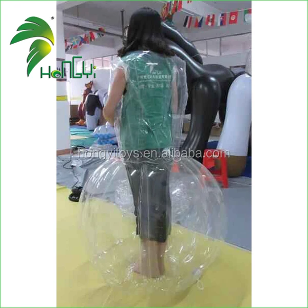 Popular Inflatable Dancing Skirt / Clear Inflatable Costume Dress Suit ...