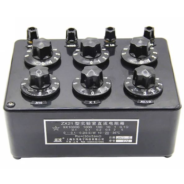 Gelsonlab Hspe104 Variable Decade Rotary Resistor Precision Dc ...