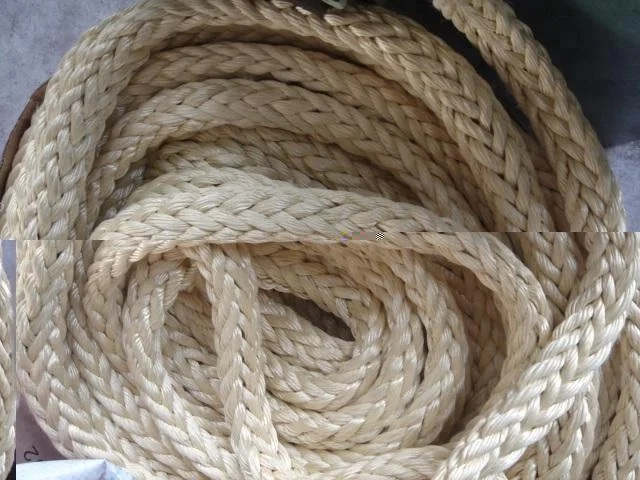 8 Strands Polypropylene Split-Film Hawsers Danline pp Monofilament Rope ...