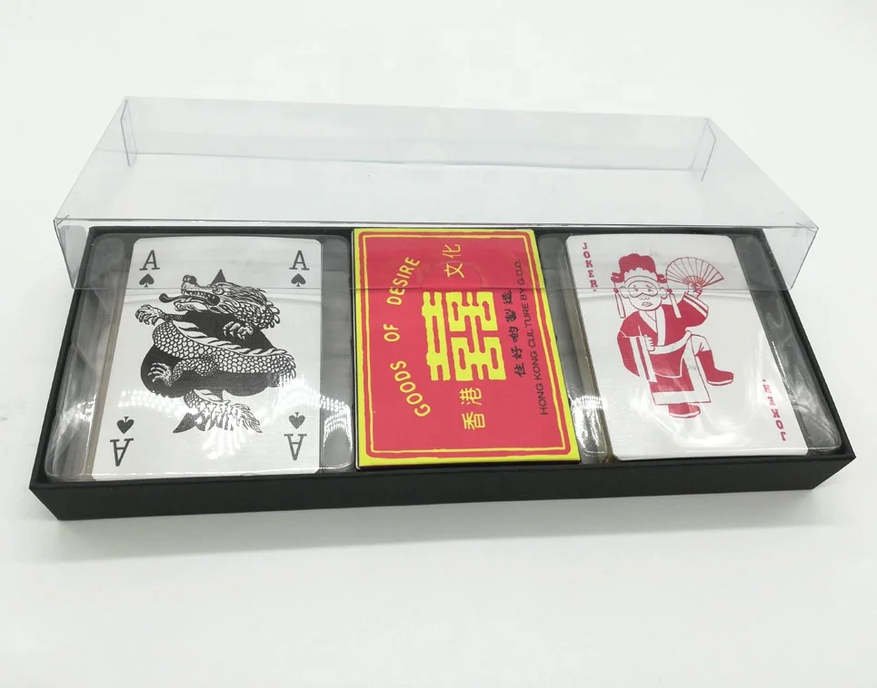 Custom Design Durable PVC Plastic Poker Waterproof Feature Printed with ...