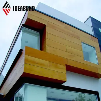 Alucobond Facade Timber Aluminum Metal Cladding - Buy Alucobond Facade ...