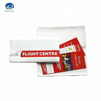 Hot Sale Customized Plastic Airline Document Holder Pouch Pvc Travel ...